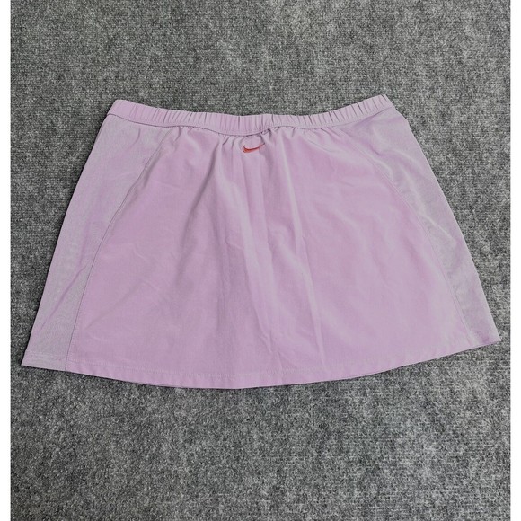 Nike | Skirts | Nike Skort Womens Size Medium Dri Fit Back Embroidered ...